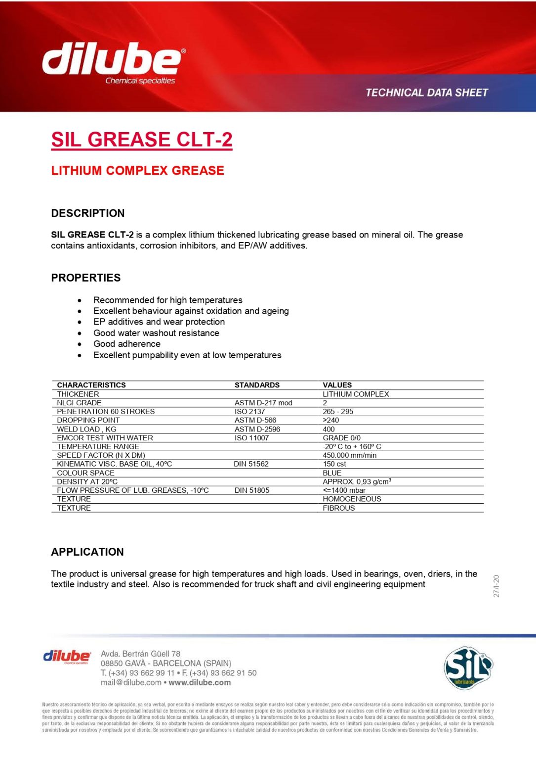 Sil Grease CLT-2 – Machpart International